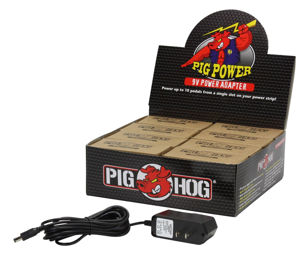 Pig Power 9V AC 1000ma Power Supply (8 pcs. Per Display Box) PP9V ...