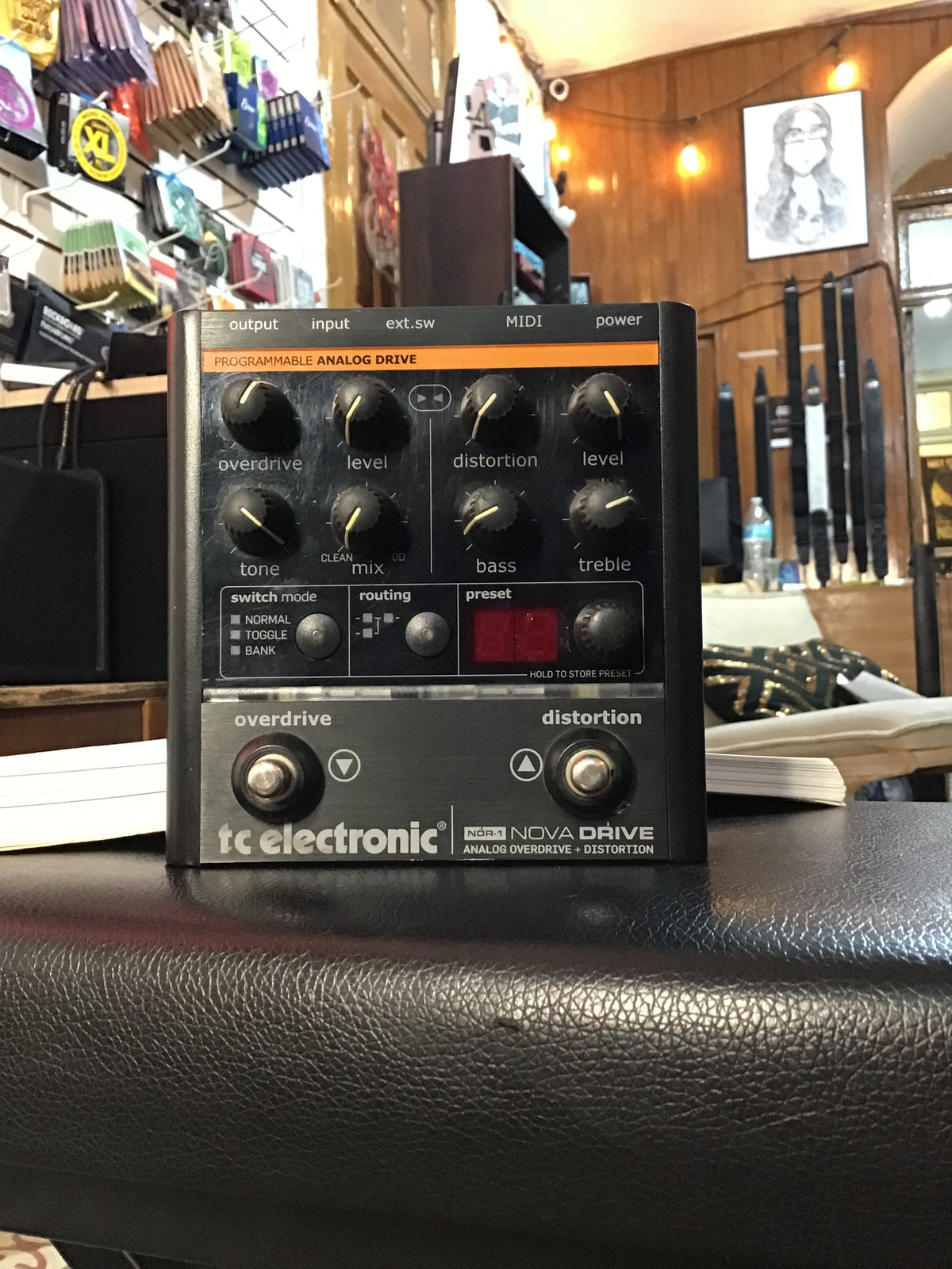 Nova Drive TC Electronic USADOS — Pepis Music - The Musician's Cavern