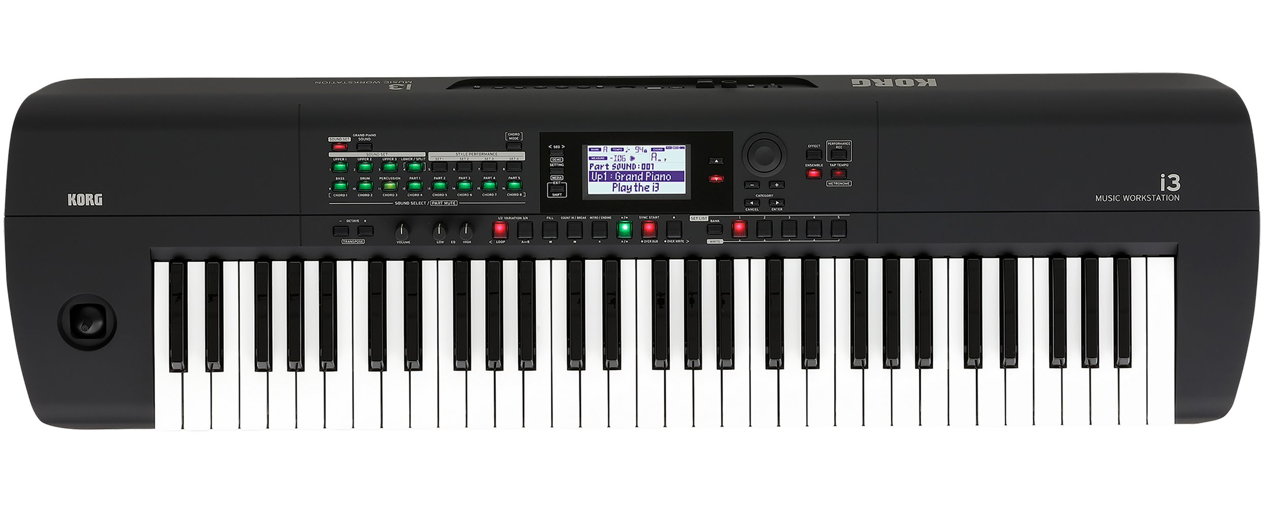 Teclado Korg Workstation completo con 61 teclas I3MB — Pepis Music ...